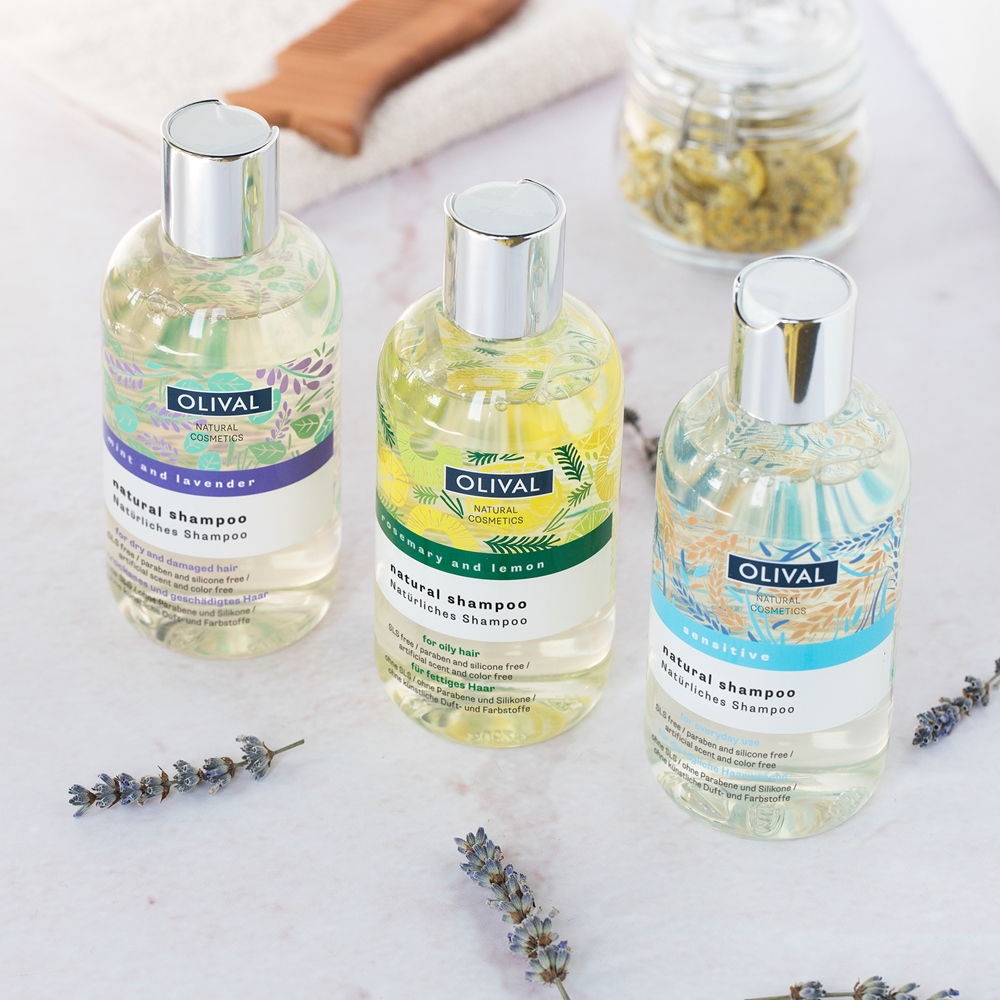 Olival Natural Sensitive shampoing naturel pour cuir chevelu sensible ...