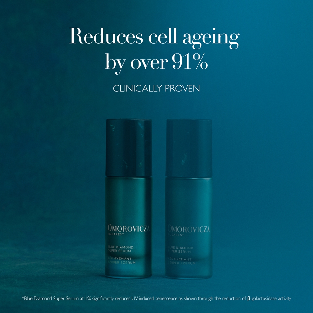 Omorovicza Blue Diamond Super Serum Nourishing Serum with rejuvenating ...