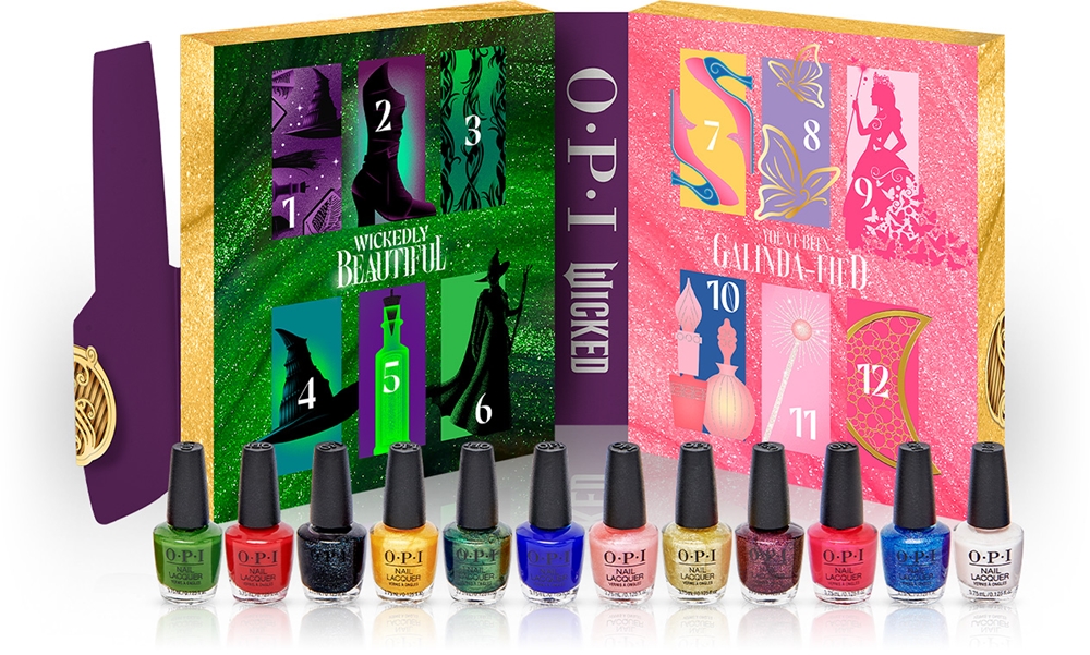 OPI Wicked Nail Lacquer Advent Calendar for nails mini | notino.ie