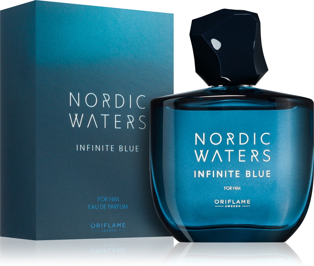 Oriflame Nordic Waters Infinite Blue Eau de Parfum pour homme | notino.fr