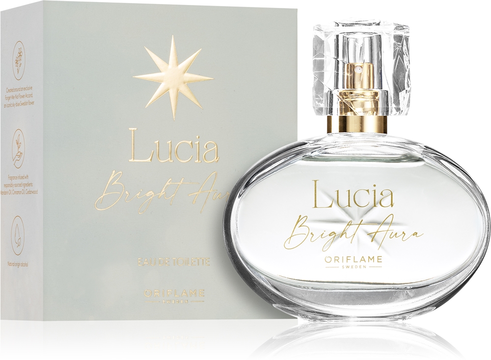 Oriflame Lucia Bright Aura eau de toilette for women | notino.co.uk
