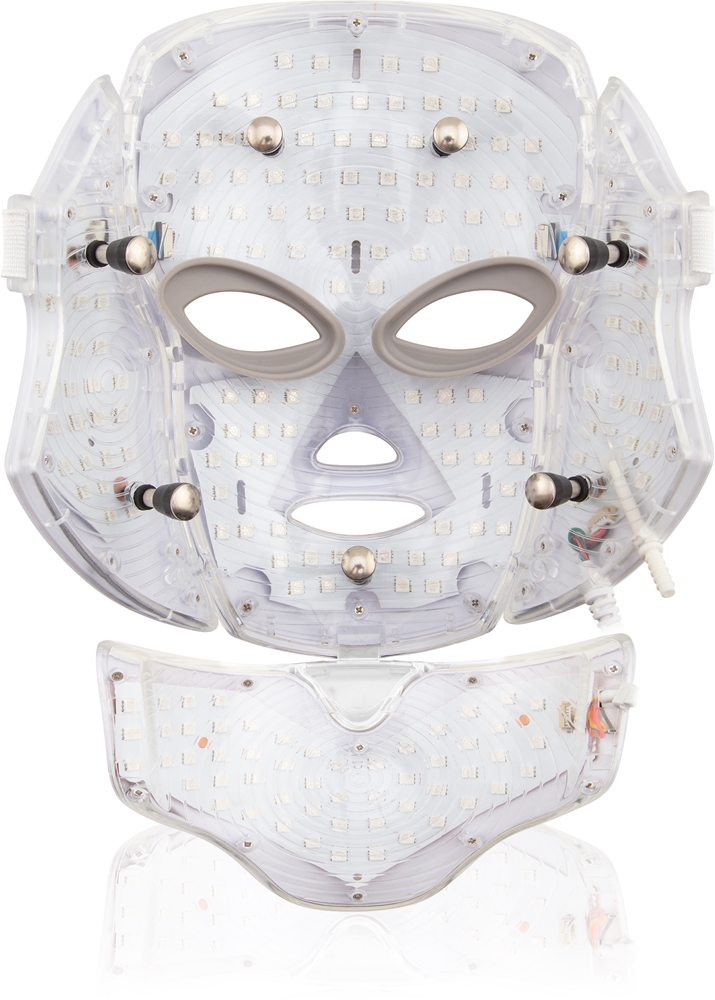 PALSAR7 LED Mask Face and Neck White ošetřující LED maska na obličej a ...