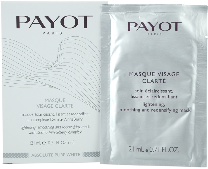 Payot Absolute Pure White maseczka rozjaśniająco-wygładzająca