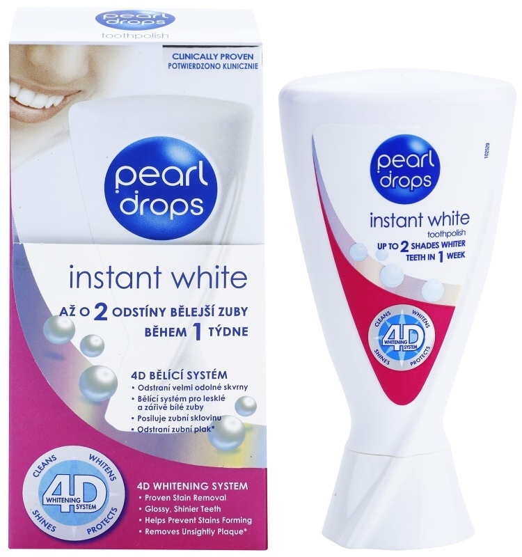 Pearl Drops Instant White Whitening Tandpasta voor Stralende Witte ...