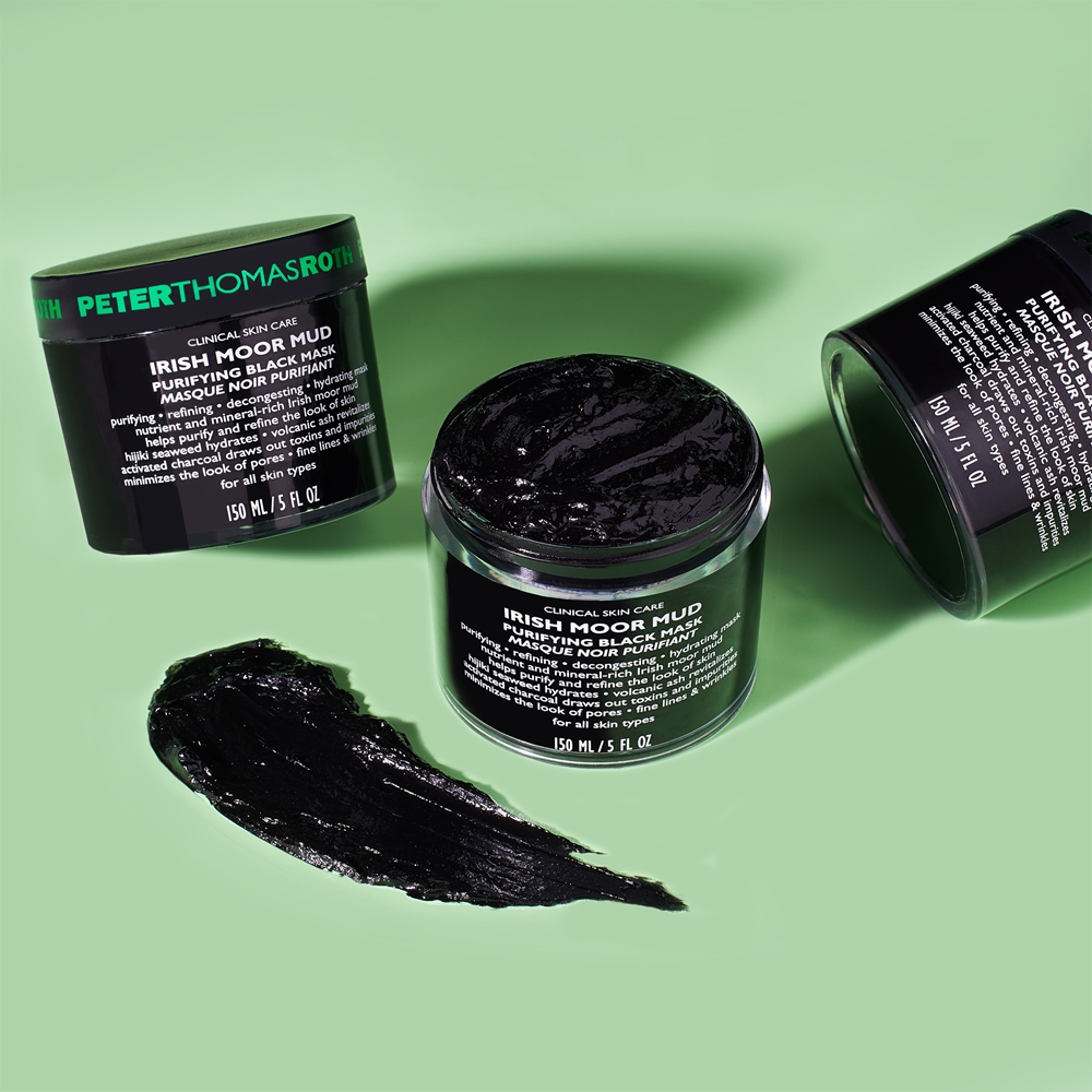 Peter Thomas Roth Irish Moor Mud Mask čisticí černá maska | notino.cz