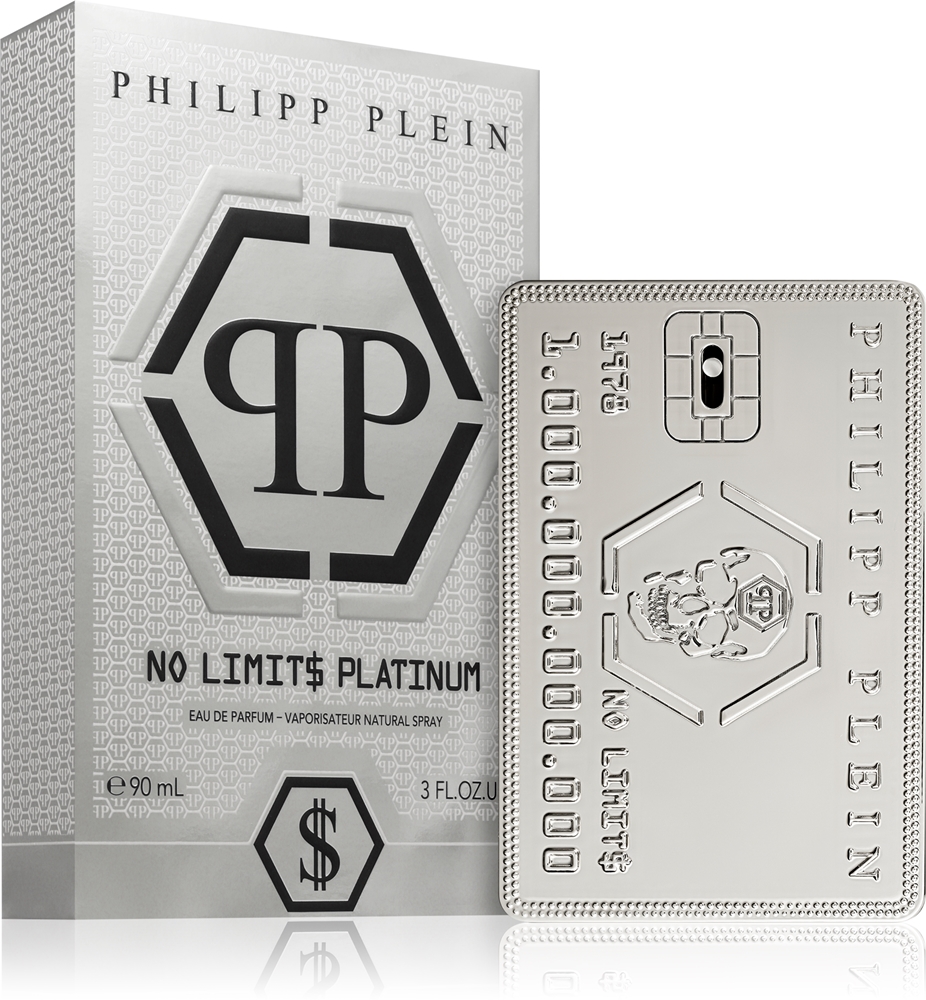 Philipp Plein No Limit$ Platinum Eau de Parfum voor Mannen | notino.nl