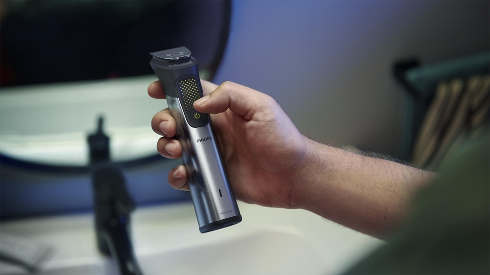 Philips Series 9000 MG9553/15 multipurpose trimmer + OneBlade Face ...