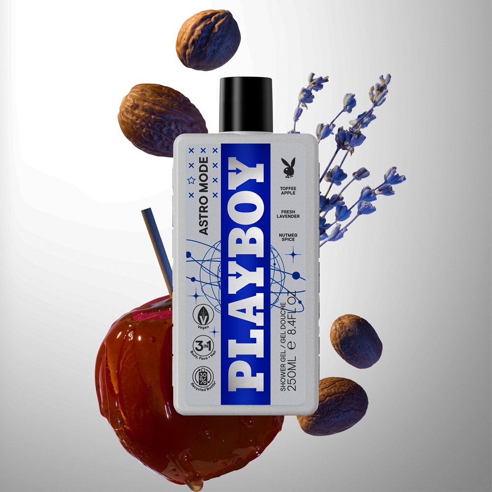 Playboy Astro Mode gel doccia 3 in 1 per uomo | notino.it