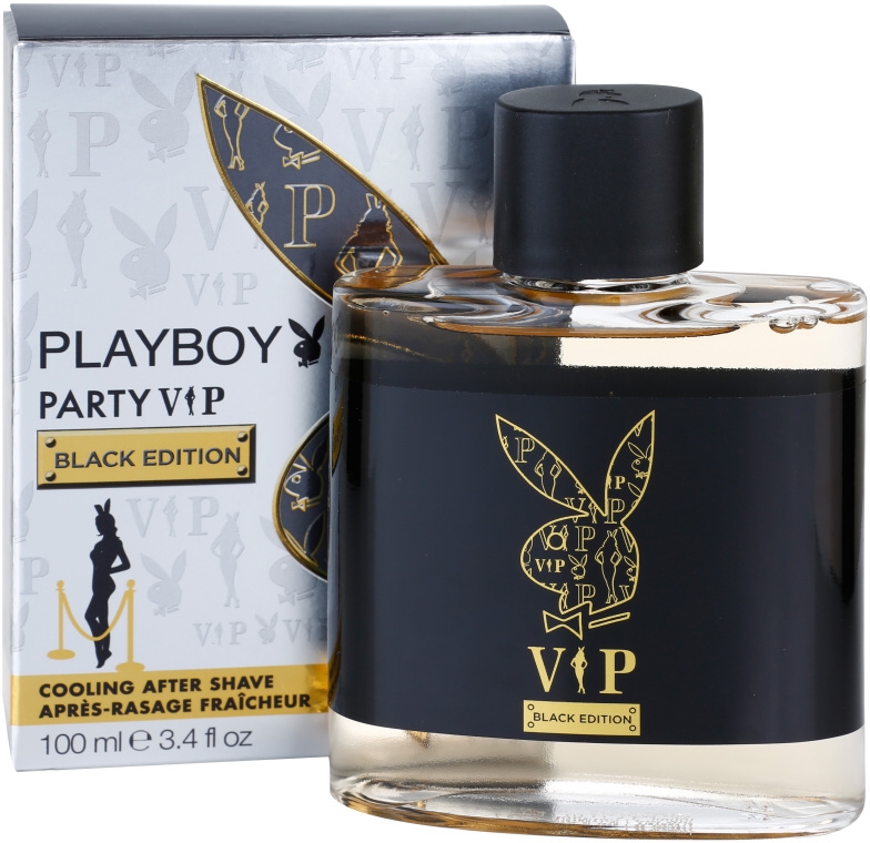 Playboy VIP Black Edition After Shave Lotion for Men 100 ml | notino.se