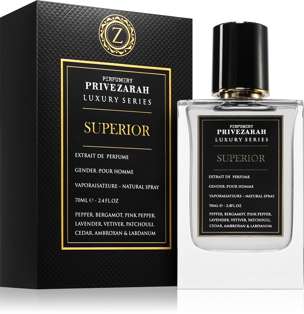 Prive Zarah Superior perfume extract for men | notino.ie