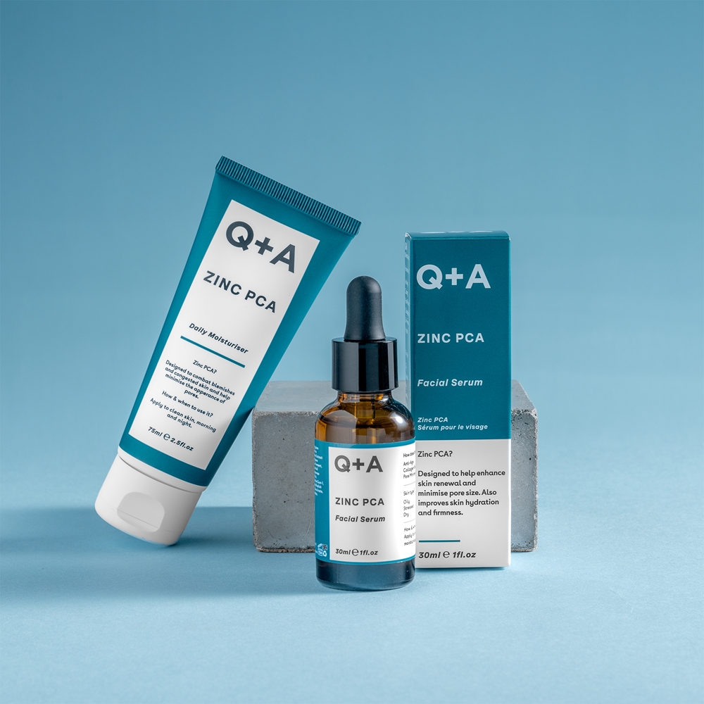 Q+A Zinc PCA Firming Face Cream to smooth skin and minimise pores ...