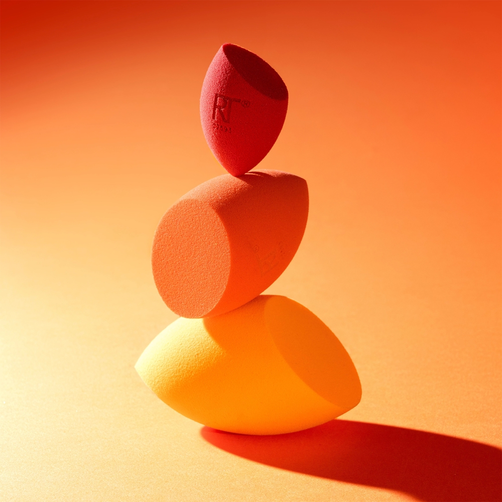 Real Techniques Solar Power Sponge Trio applicator set | notino.co.uk