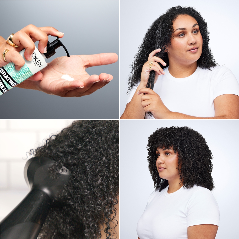 Redken Hydrating Curl Cream crème hydratante coiffante pour cheveux ...