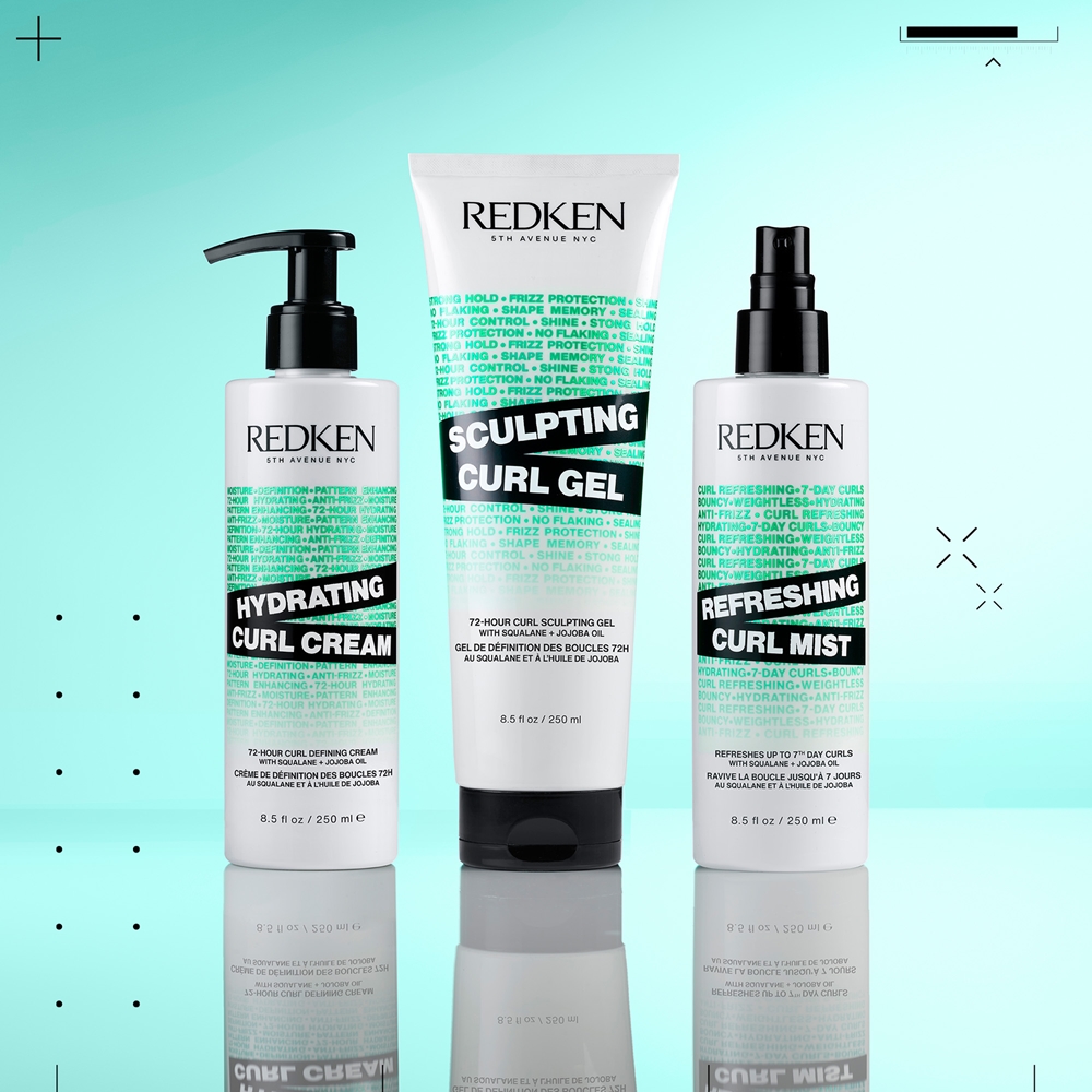 Redken Refreshing Curl Mist brume rafraîchissante pour cheveux bouclés ...