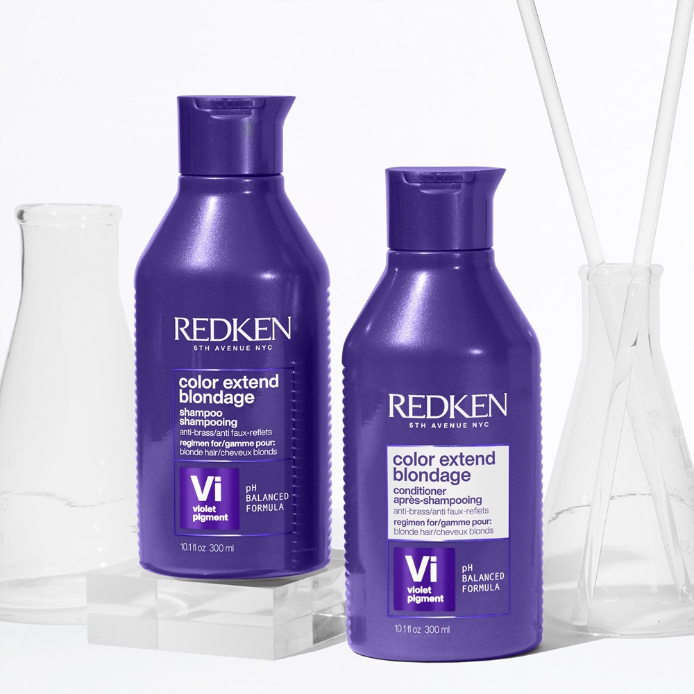 Redken Color Extend Blondage purple shampoo neutralising yellow tones ...