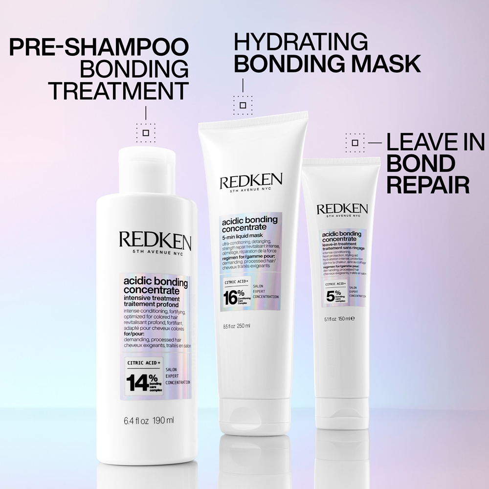 Redken Acidic Bonding Concentrate pre-shampoo nourishing treatment for ...