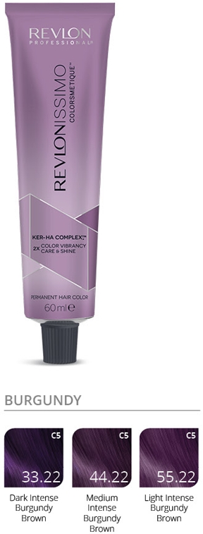 Revlon Professional Revlonissimo Colorsmetique Burgundy Shades ...