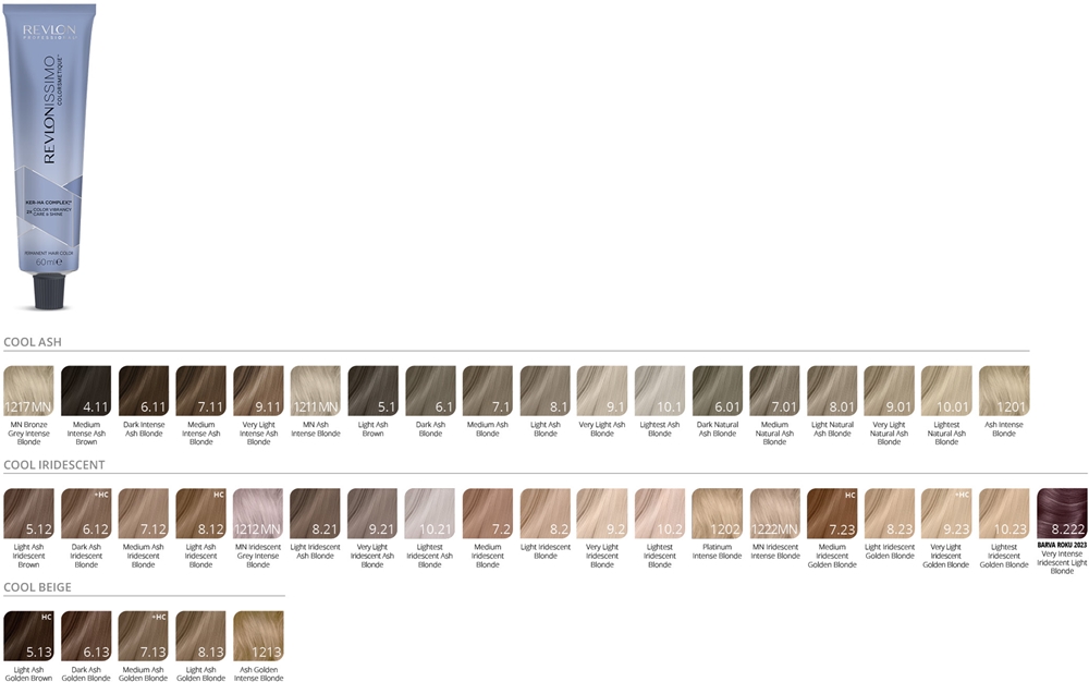 Revlon Professional Revlonissimo Colorsmetique Cool Shades Permanent ...