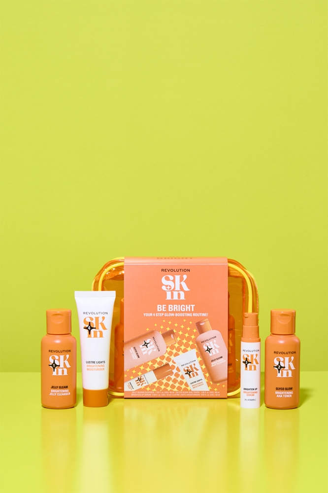 Revolution Skincare Be Bright 4 Step Starter Kit Gift Set for the face ...