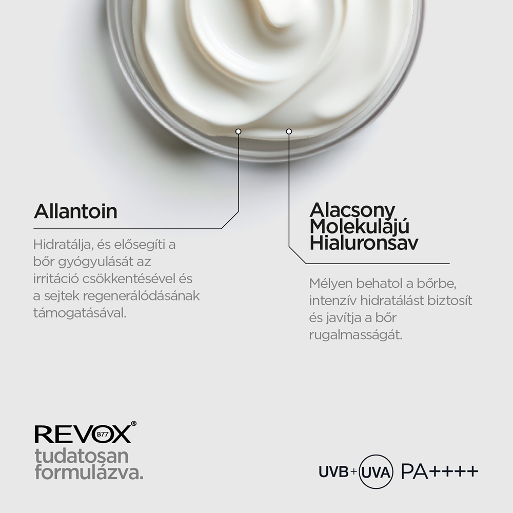 Revox B77 JUST Daily Sun Shield ápoló arckrém SPF 50+ | notino.hu