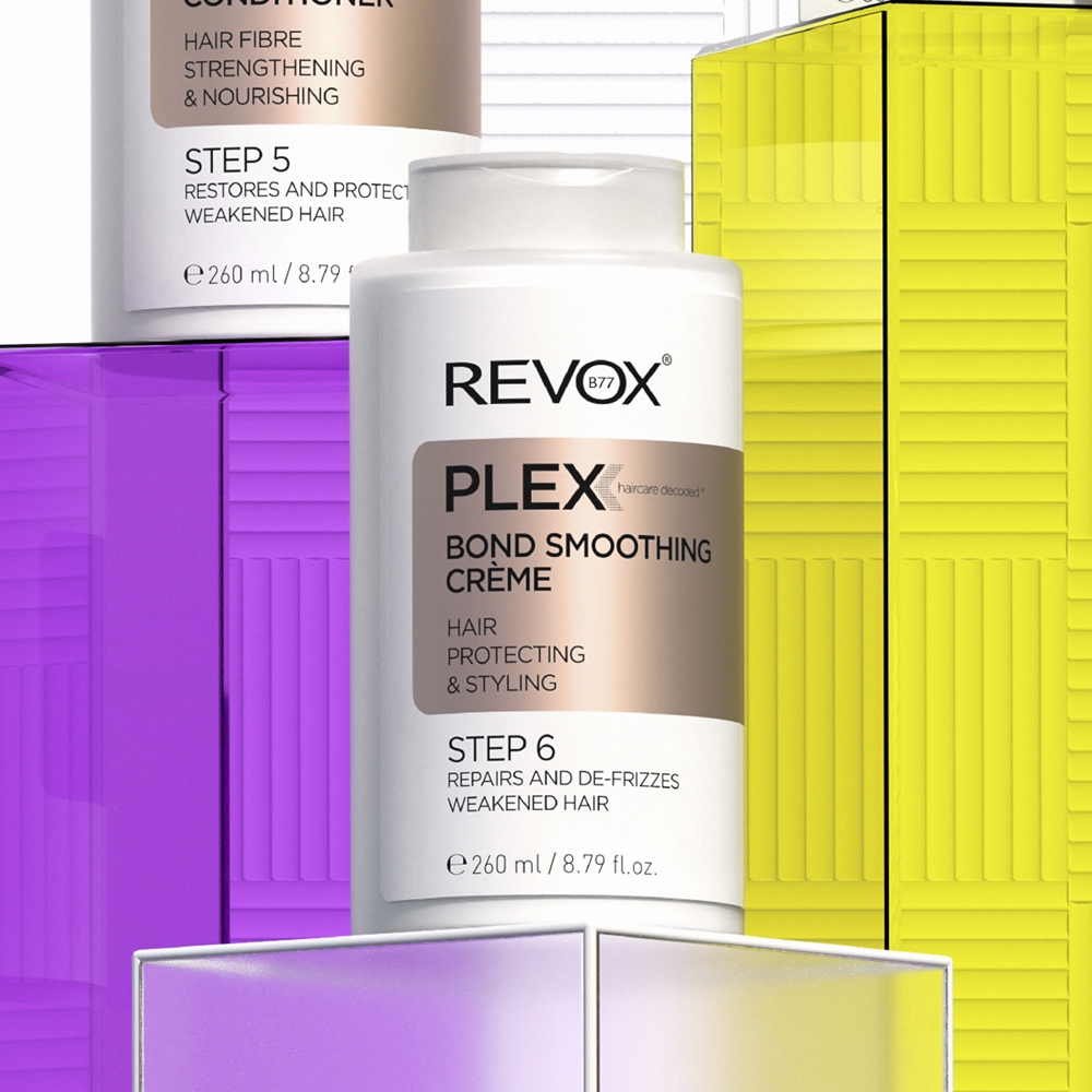 Revox B77 PLEX Bond Smoothing Crème. Step 6 smoothing cream for hair ...