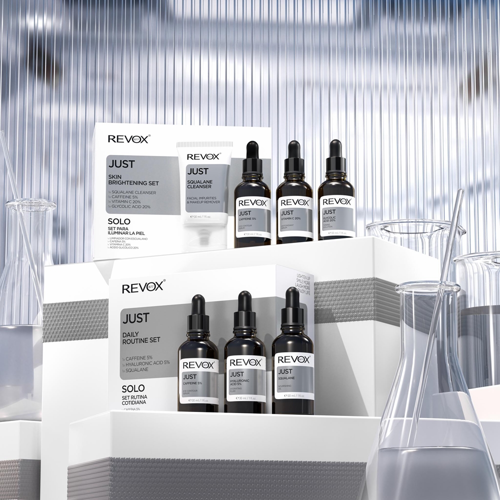 Revox B77 JUST Skin Brightening Set set with a brightening effect ...