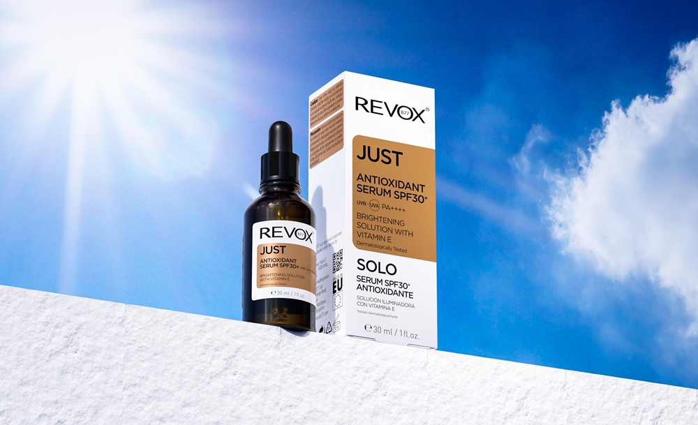 Revox B77 JUST Antioxidant Serum SPF 30+ brightening face serum SPF 30 ...