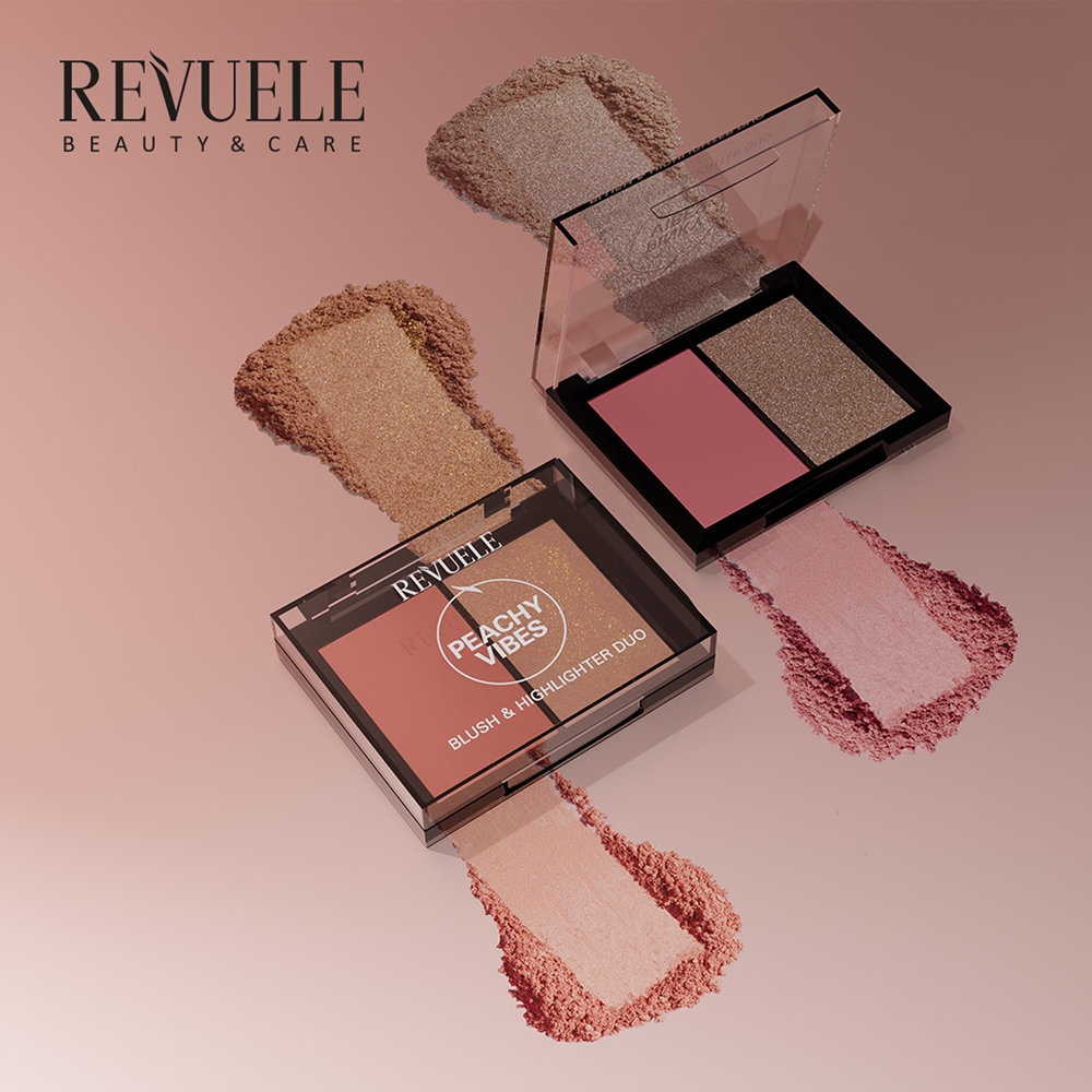 Revuele Blush & Highlighter Duo Blush with Illuminator | notino.ie