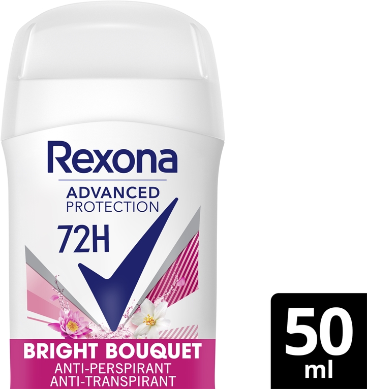 Rexona Advanced Protection Bright Bouquet antitraspirante solido 72 ore ...