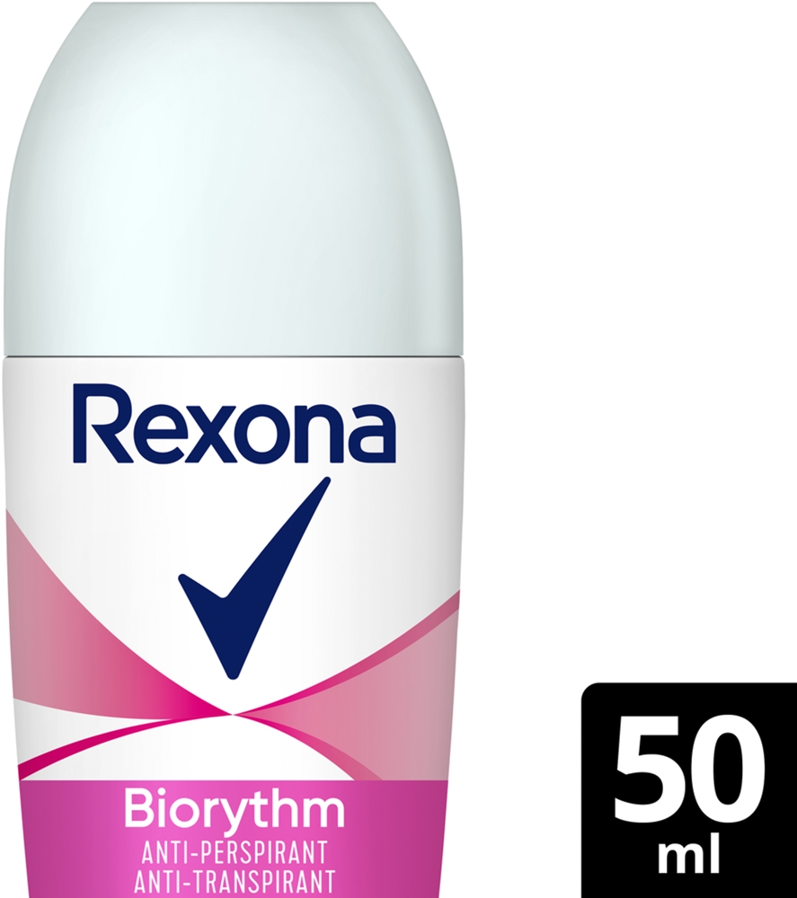 Rexona Dry Protection Biorythm antitranspirante roll-on | notino.pt