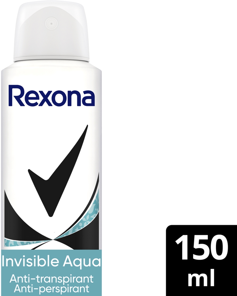 Rexona Invisible Aqua Deodorant Spray gegen Schweissflecken