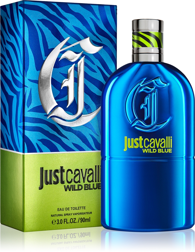 Roberto Cavalli Just Cavalli Wild Blue Eau de Toilette für Herren | Notino