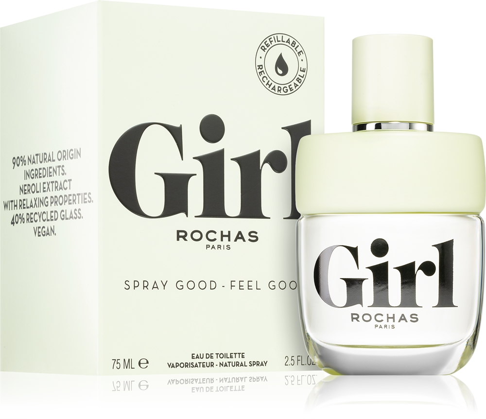 Rochas Girl Eau de Toilette refillable for women | notino.ie