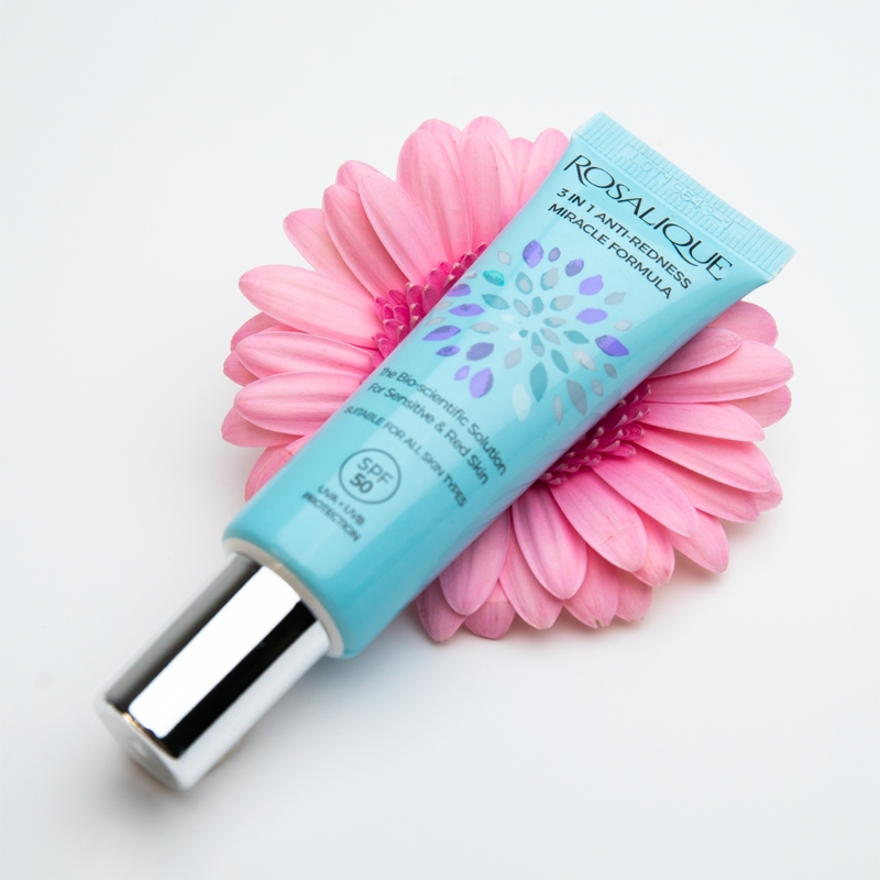 Rosalique Anti-Redness Soothing Day Cream against Redness SPF 50 ...
