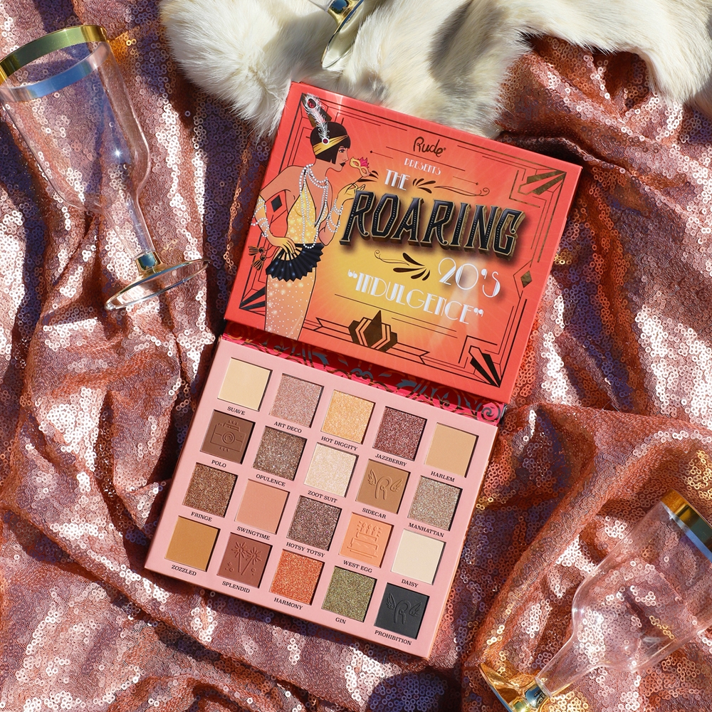 Rude Cosmetics The Roaring 20's Eyeshadow paletka očních stínů | notino.cz