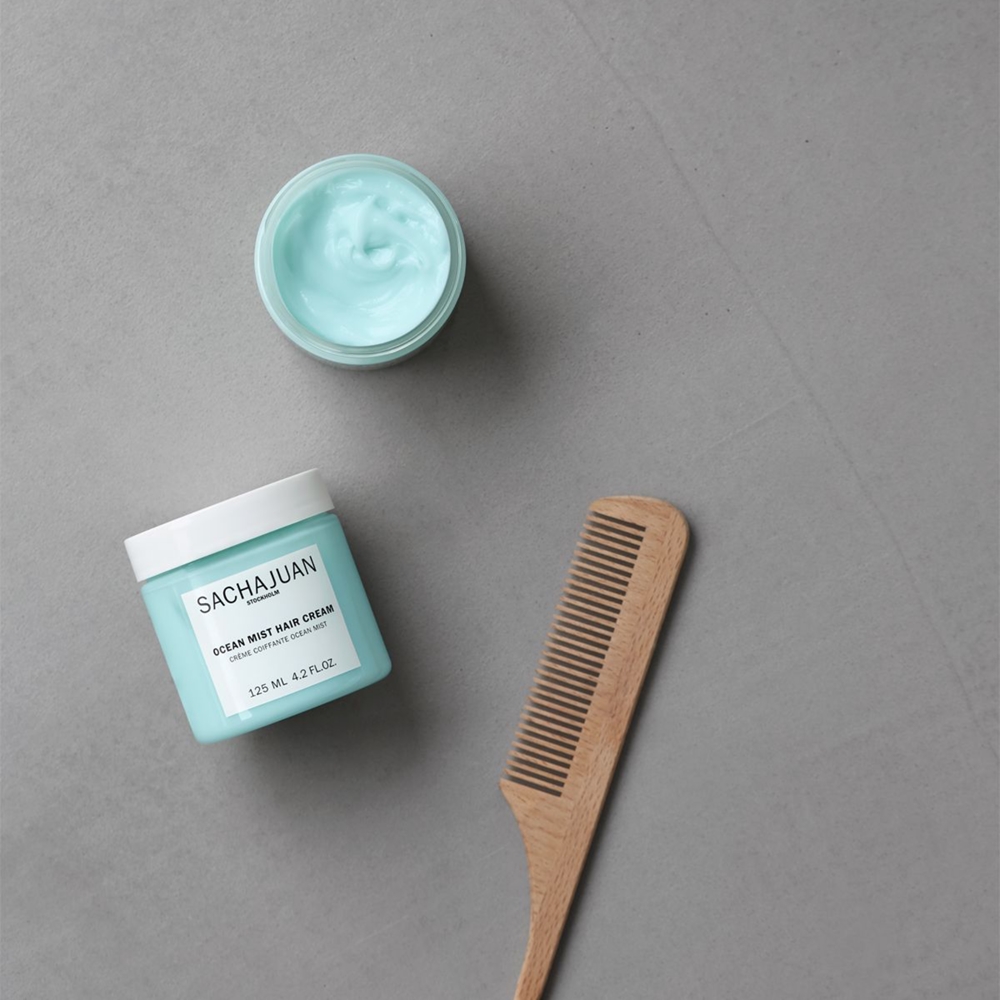 Sachajuan Ocean Mist Hair Cream Light Styling Cream for beach effect ...