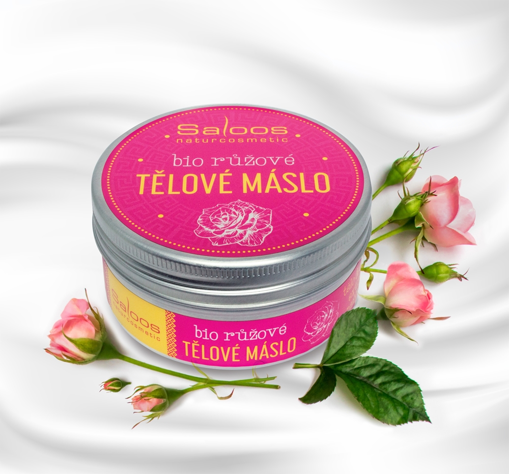 Saloos Bio Butter nährende Body-Butter mit Rosenöl