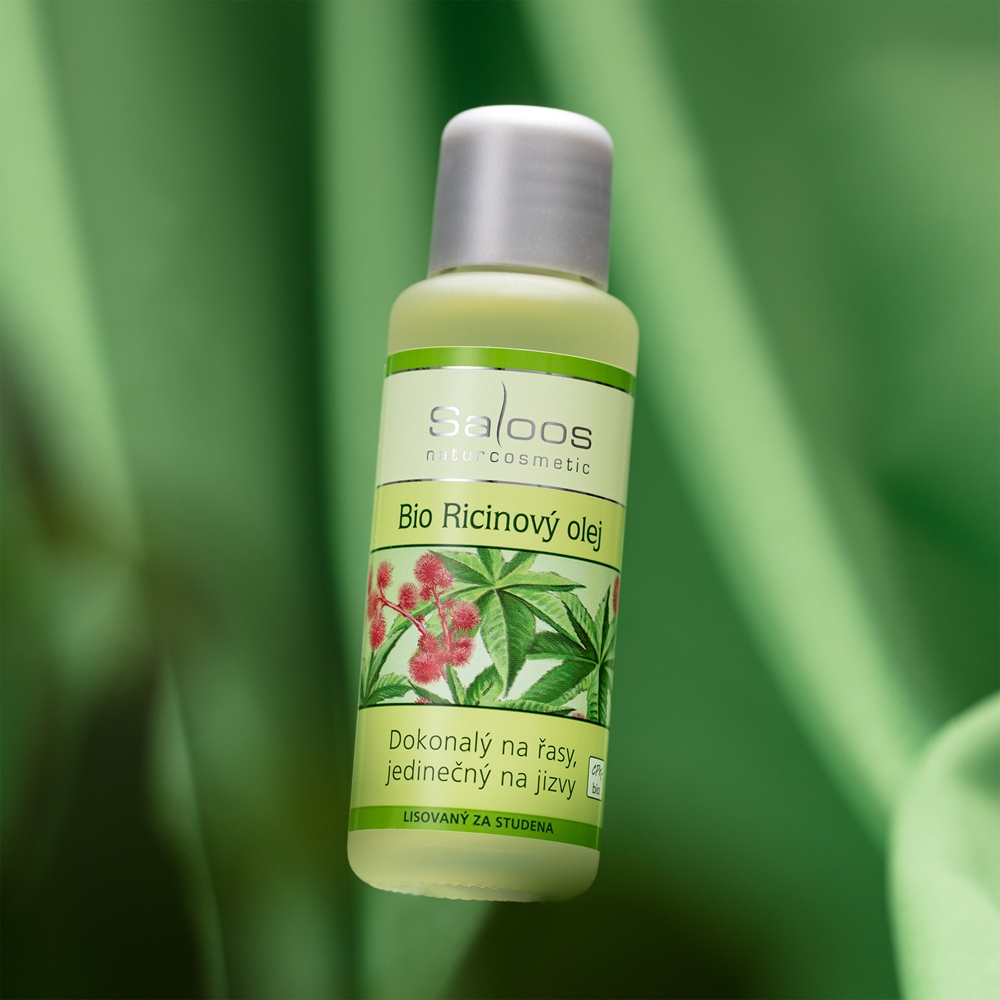 Saloos Oleje Lisované Za Studena Ricinový Bio ricinový olej na obličej ...