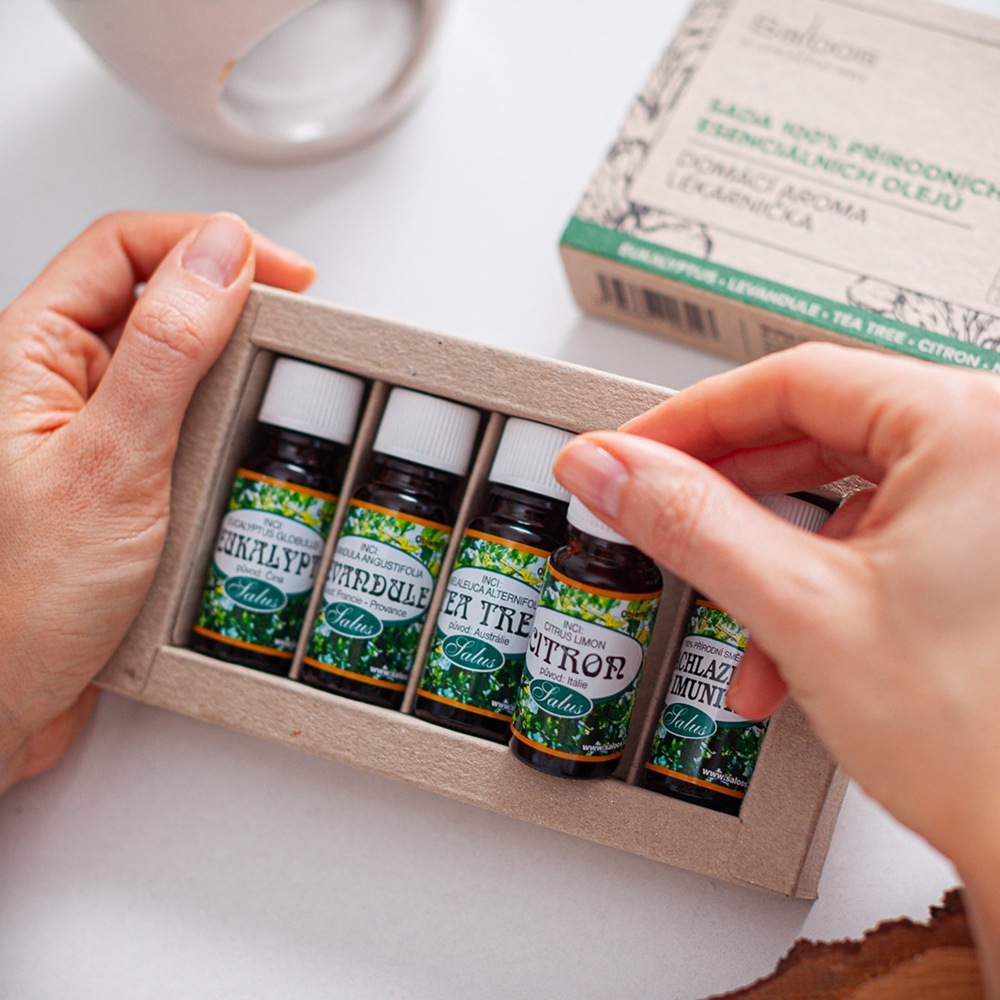Saloos Aromatherapy Home Aroma Aid Kit set with essential oils | notino.ie