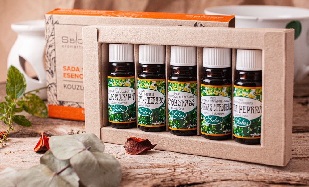 Saloos Aromatherapy Magic Of Aromatherapy set with essential oils ...