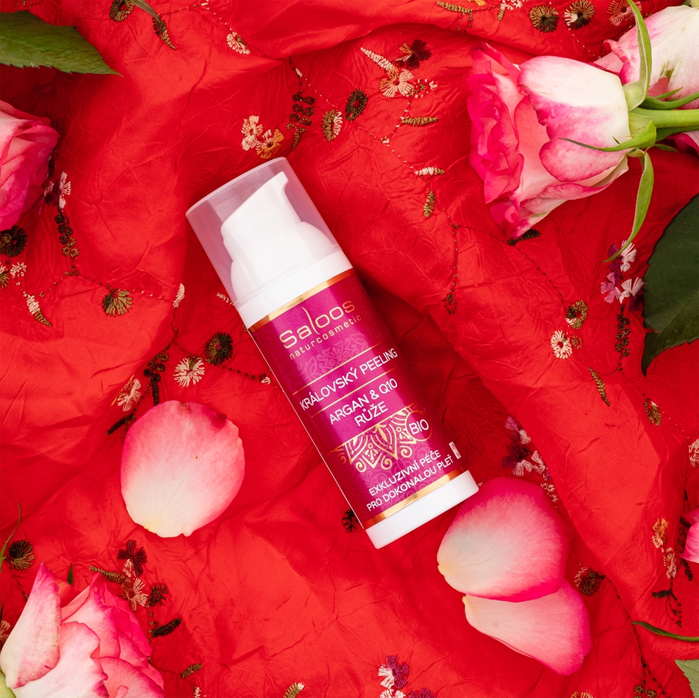 Saloos Bio Royal Peeling Rose verjüngendes Hautpeeling | notino.at