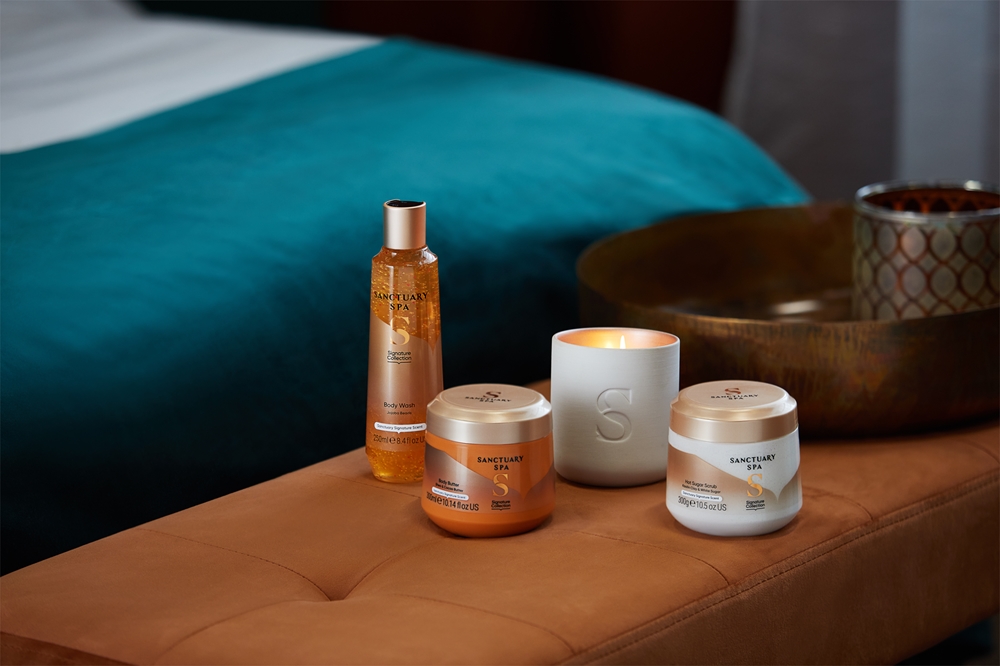 Sanctuary Spa Signature Collection hydrating body lotion with aloe vera ...