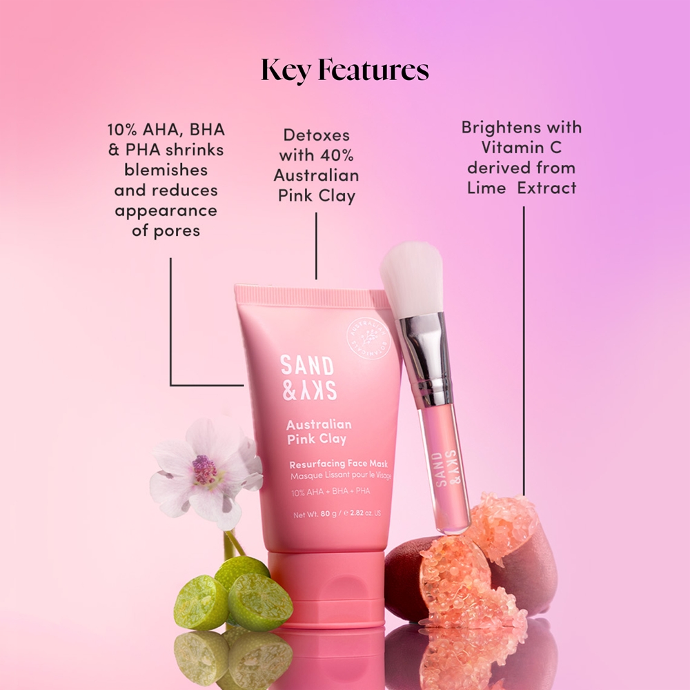 Sand & Sky Australian Emu Apple Resurfacing Mask Silendav mask naha ...