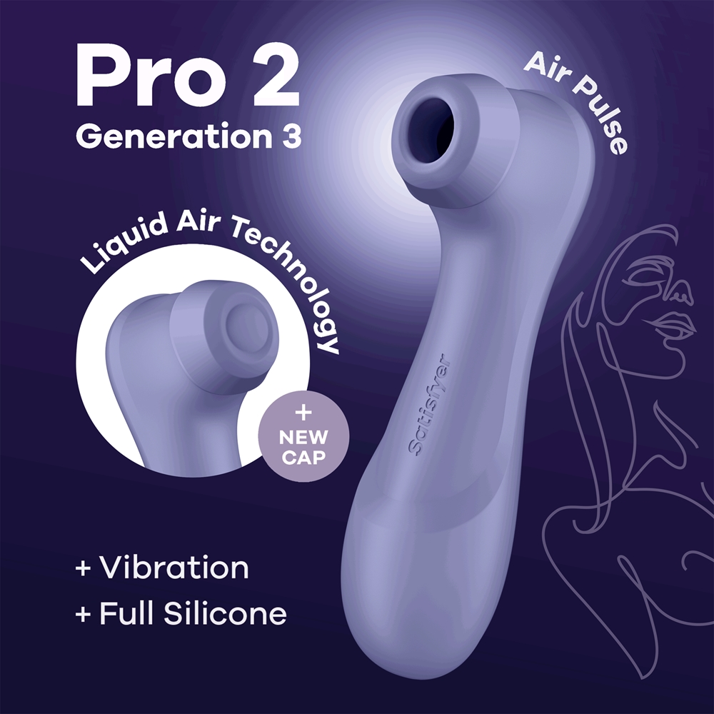 Satisfyer PRO 2 Generation 3 Connect App Klitoris-Stimulator