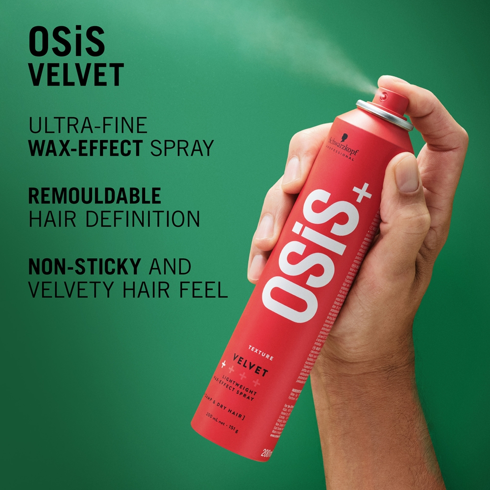 Schwarzkopf Professional Osis+ Velvet Styling Wax in a spray | notino.ie