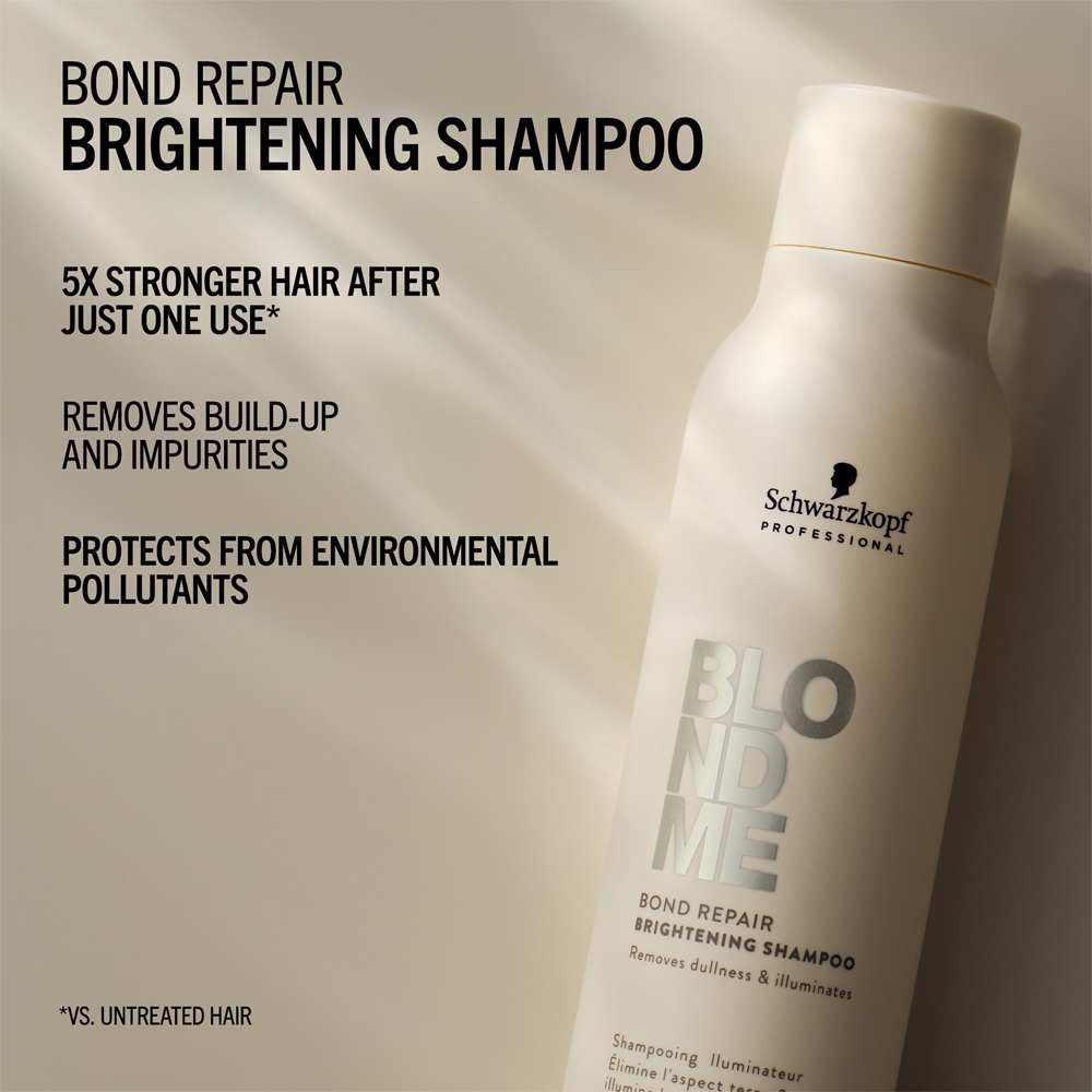 Schwarzkopf Professional Blondme Bond Repair Brightening Shampoo ...