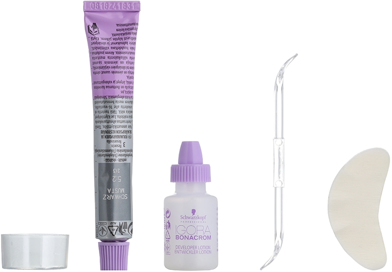 Schwarzkopf Professional Igora Bonacrom eyebrow and eyelash tint with ...