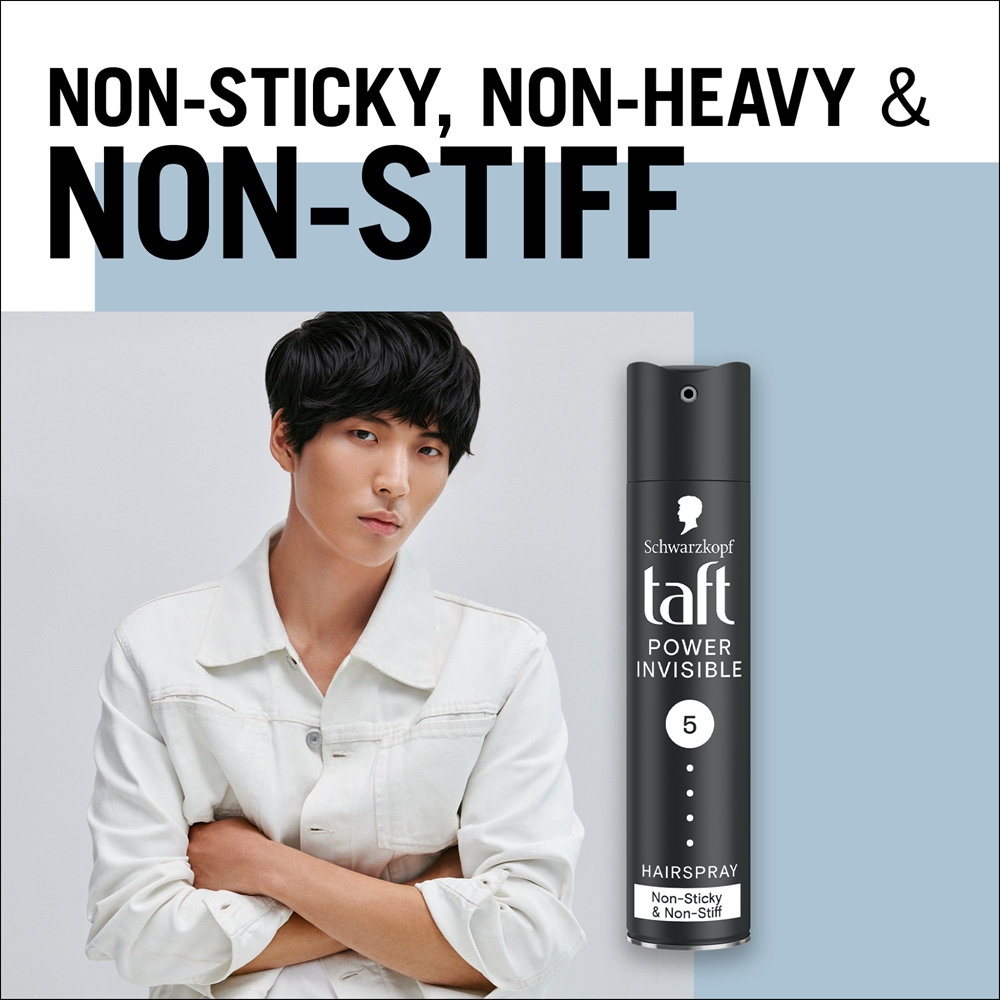 Schwarzkopf Taft Power Invisible Extra Strong Fixating Hairspray ...