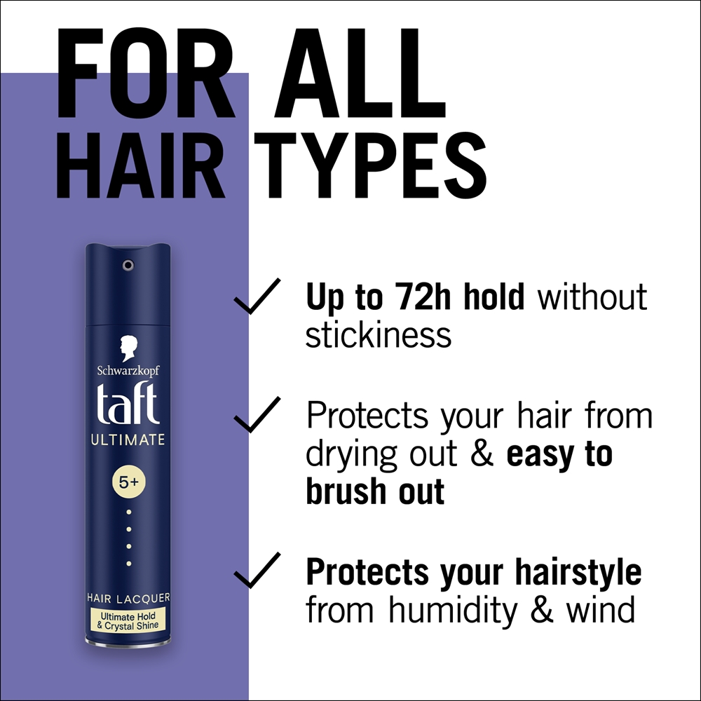 Schwarzkopf Taft Ultimate extra strong hold hairspray | notino.co.uk
