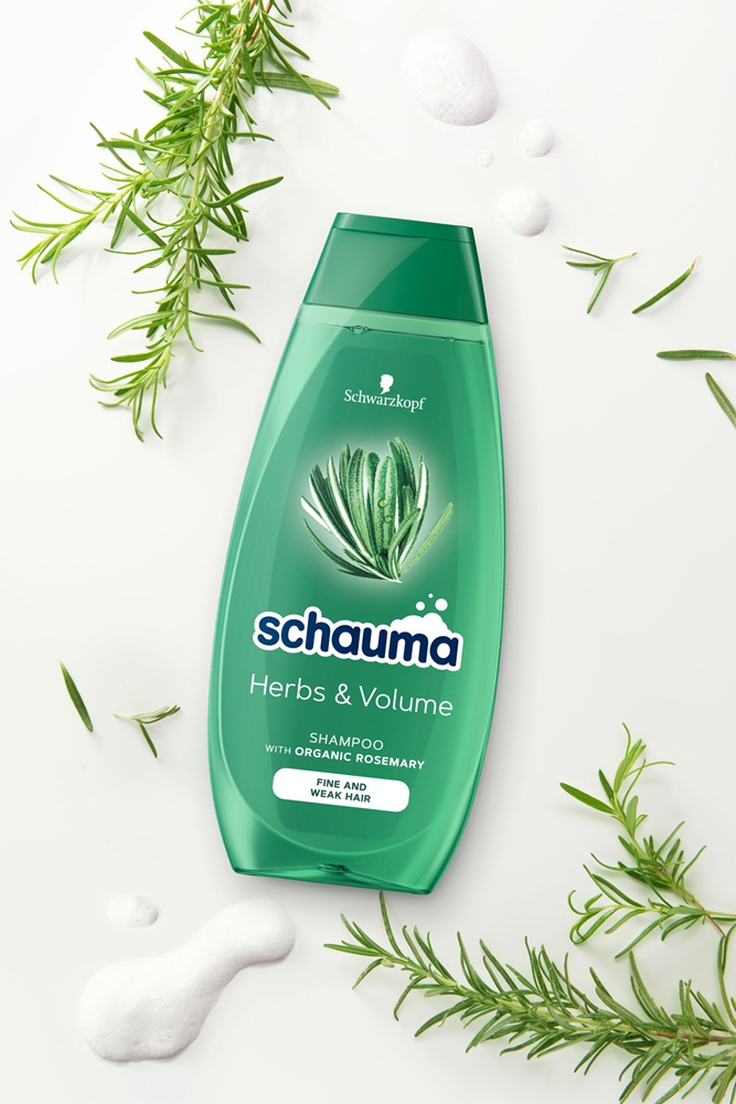 Schwarzkopf Schauma Herbs & Volume Shampoo for Fine and Limp Hair ...